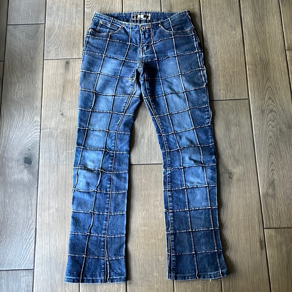 Vintage | Jeans | Y2k Vintage Patchwork Jeans | Poshmark